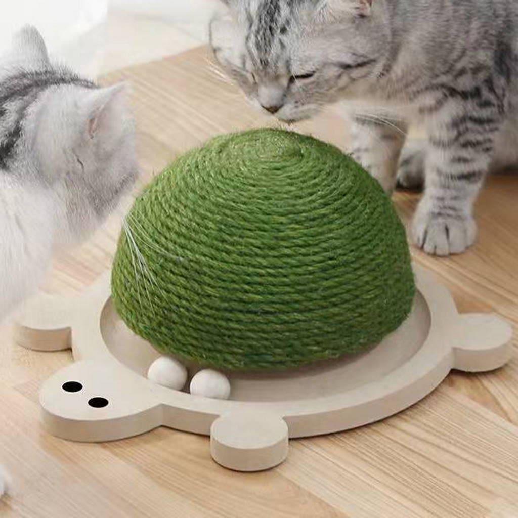 Sisal Tortoise Cat Scratching Board - EcoBargains